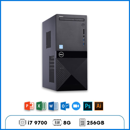 Máy Bộ Dell Vostro 3670/3671 MT9700 – Core i7 9700 | 8G | 256G SSD